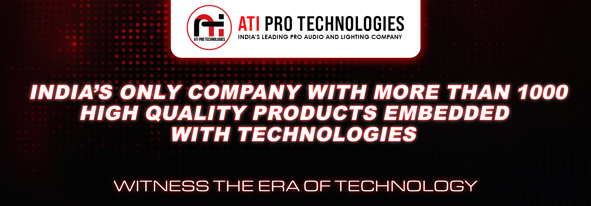 Pro Audio and Pro Lighting Brand - Atipro Technologies