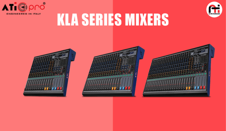 KLA Mixer Series: The Heart of Every Professional Sound System